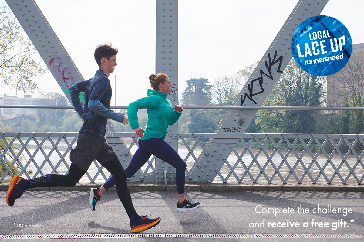 Runners Need Manchester Lace Up