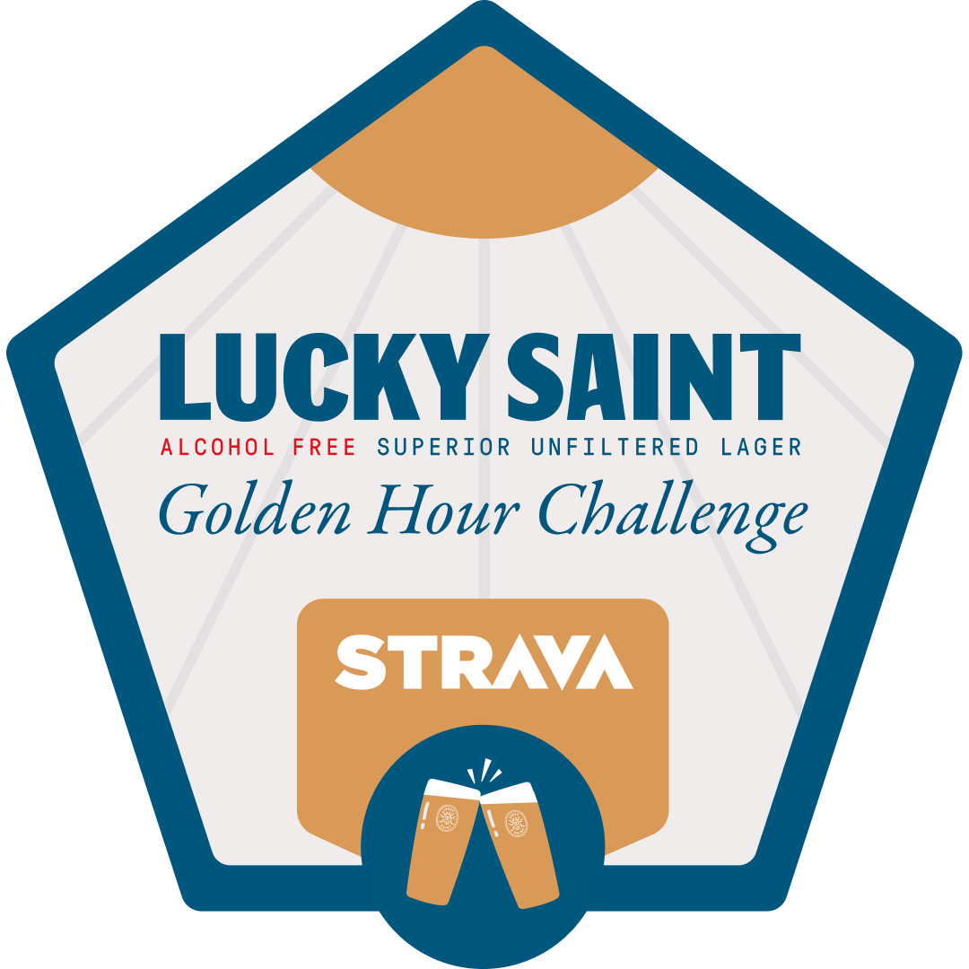 Lucky Saint Golden Hour Challenge Strava Challenges