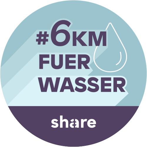 share challenge : 6km for water - Strava Challenges