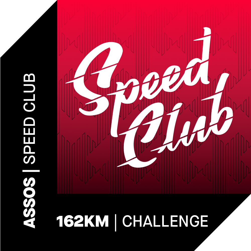 ASSOS Speed Club 162km Challenge - Strava Challenges