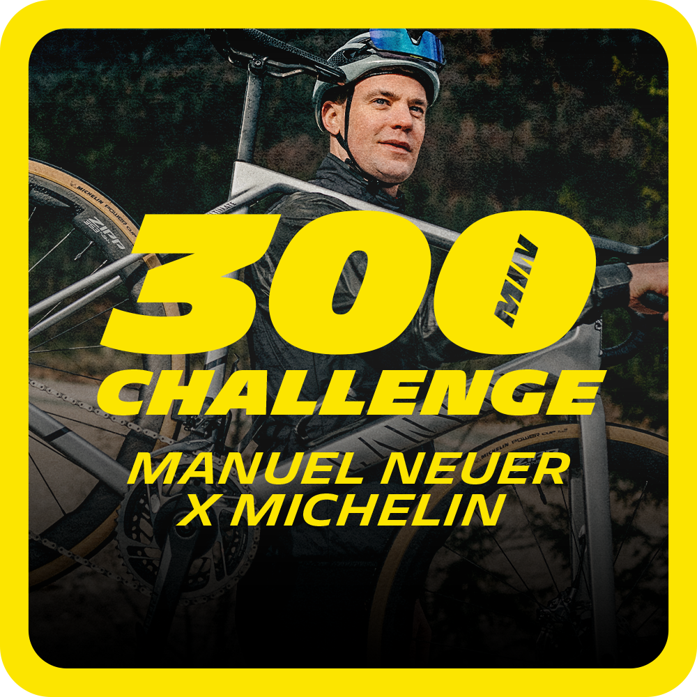 300 minutes with Manuel Neuer x Michelin - Strava Challenges